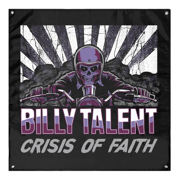 Billy Talent Crisis of Faith Racer Flag - The CBP Shop